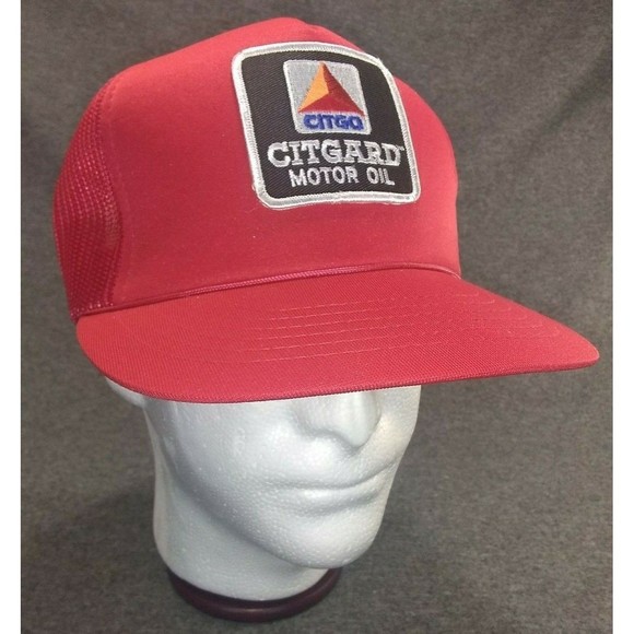 Headwear | Accessories | Vtg Mesh Snapback Trucker Uniform Hat Citgo ...